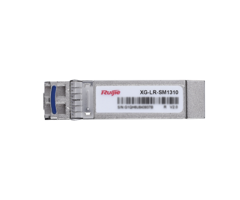 万兆单模LC全双工接口SFP+光模块，1310nm波长, 10km传输距离, 支持DDM，XG-LR-SM1310